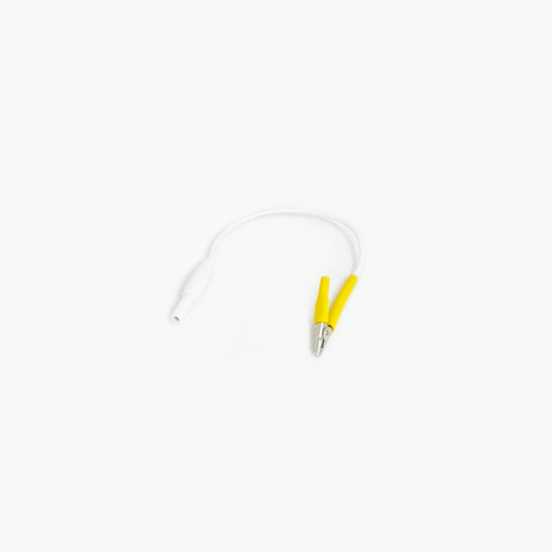 Electronic Acupuncture Device Yellow Clip Wire 電子針療儀黃夾線 – Ren De Inc